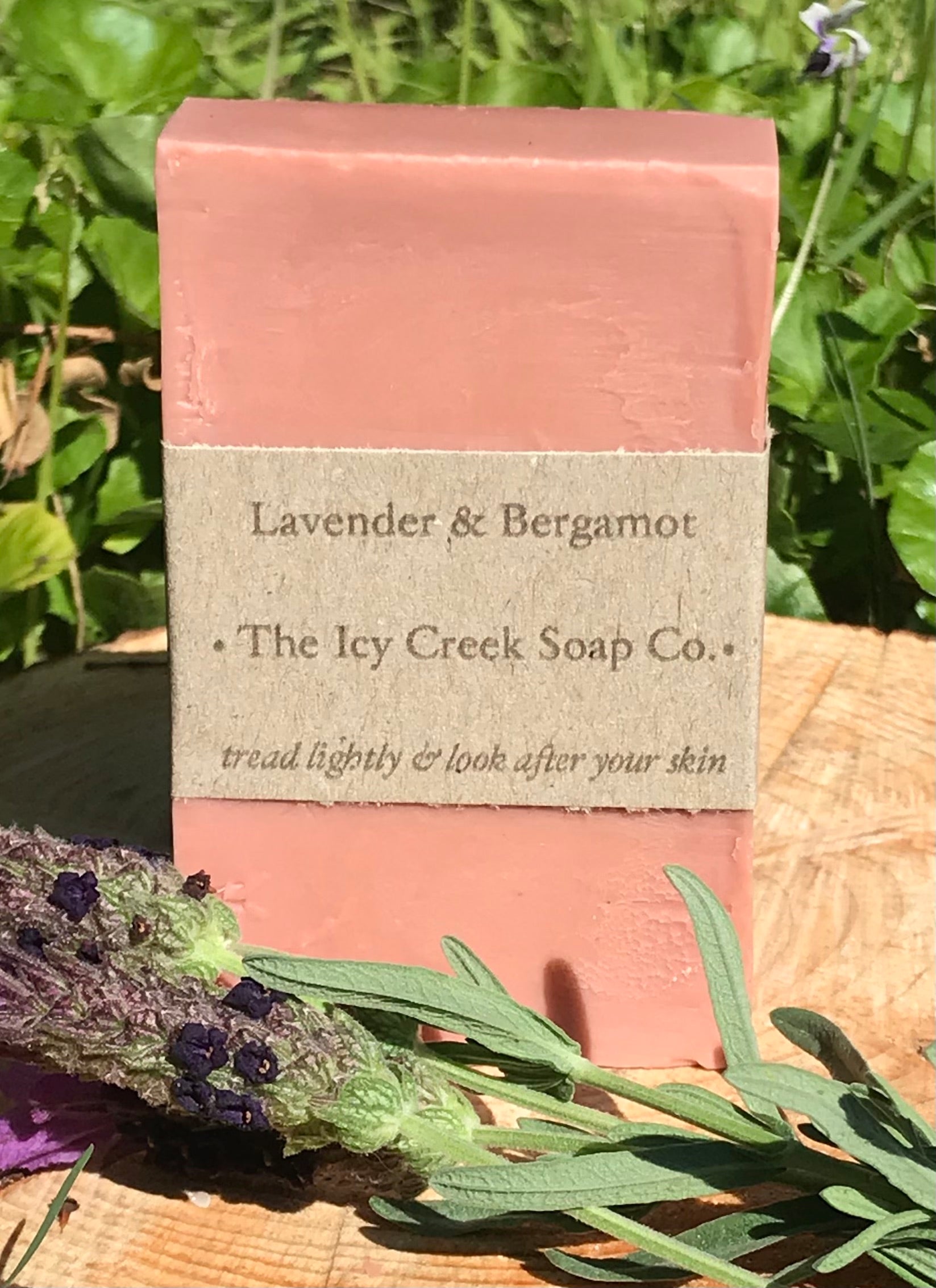 Lavender & bergamot soap – The Icy Creek Soap Co.